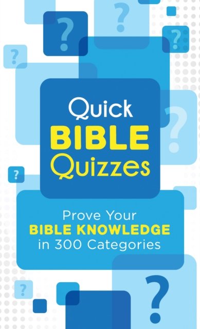 Quick Bible Quizzes - Prove Your Bible Knowledge in 300 Categories | ARK Bokhandel