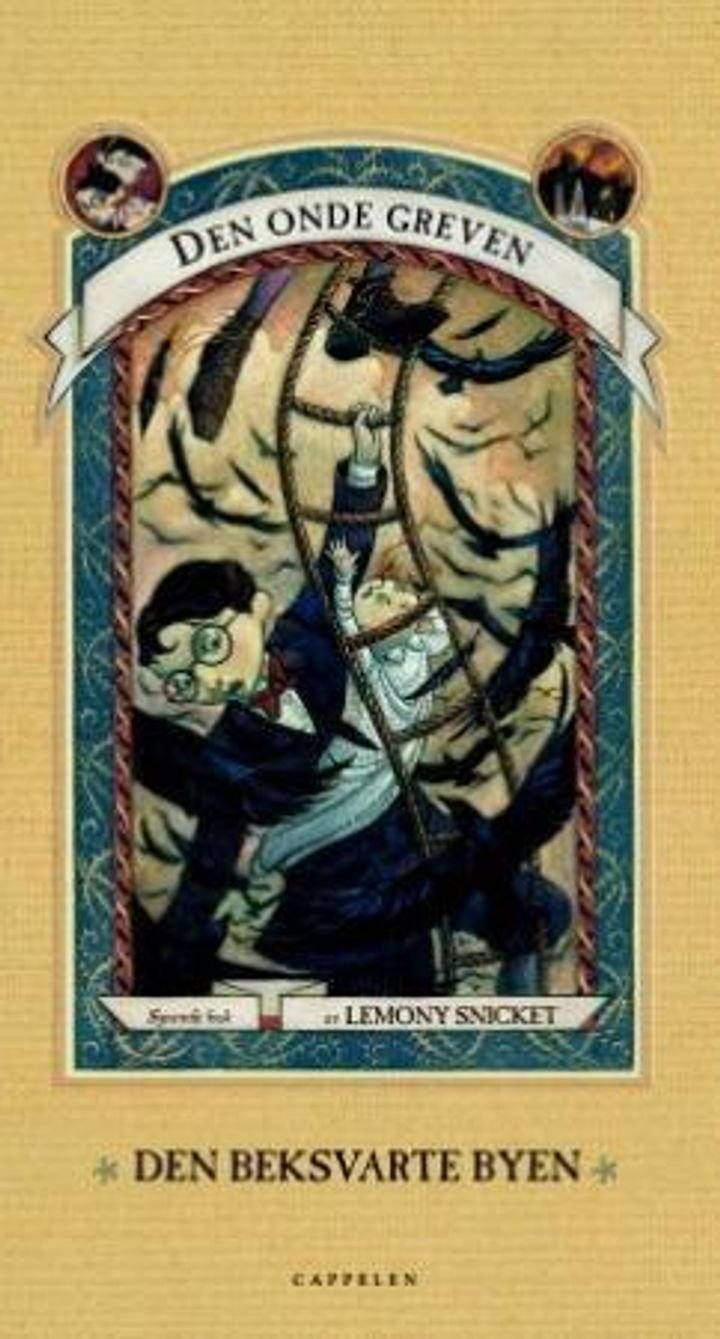 Den beksvarte byen | Lemony Snicket | Ark.no