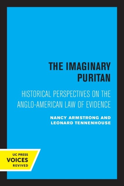 The Imaginary Puritan | Leonard Tennenhouse | Ark.no