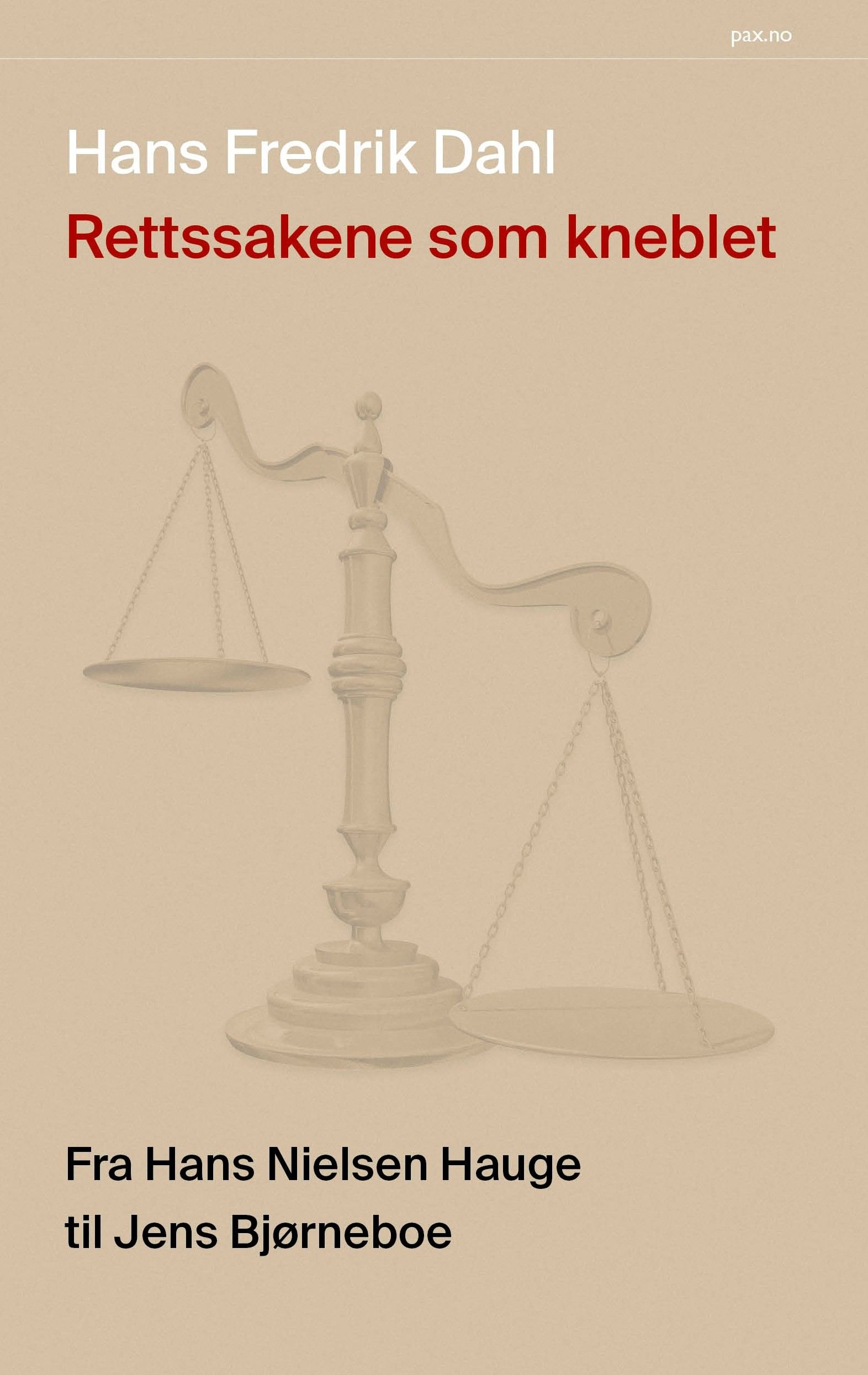 Rettssakene som kneblet - fra Hans Nielsen Hauge til Jens Bjørneboe | ARK Bokhandel