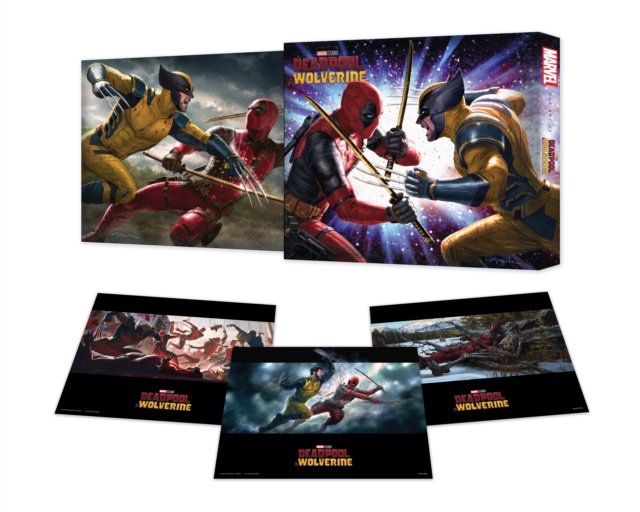 Marvel Studios' Deadpool & Wolverine: The Art of The Movie Slipcase ...