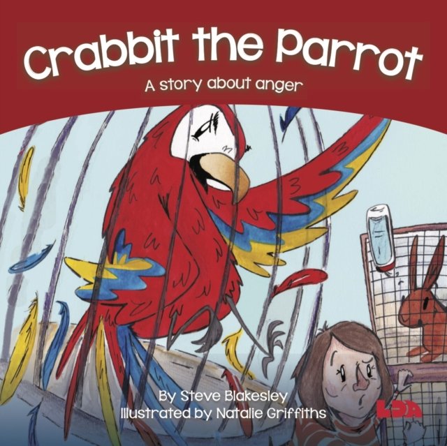Crabbit the Parrot - A story about anger | ARK Bokhandel