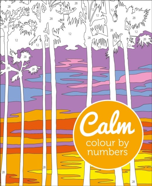 Calm Colour by Numbers | ARK Bokhandel