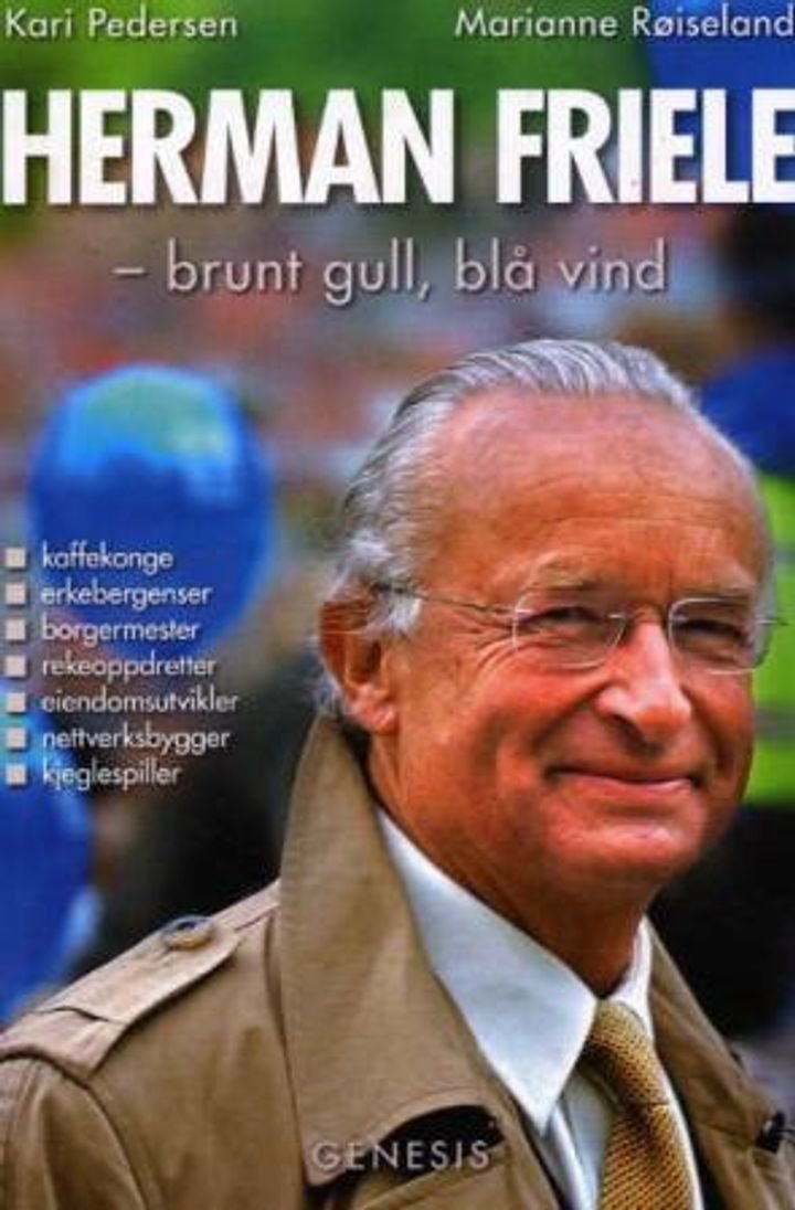 Herman Friele - brunt gull, blå vind | ARK Bokhandel