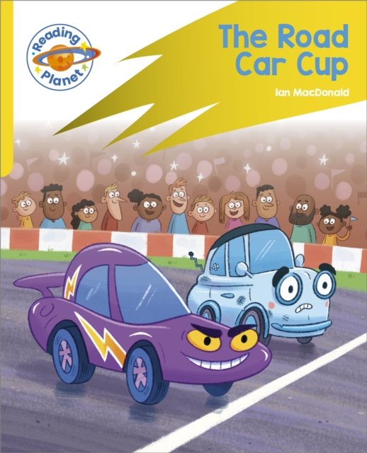 Reading Planet: Rocket Phonics - Target Practice - The Road Car Cup - Yellow | ARK Bokhandel