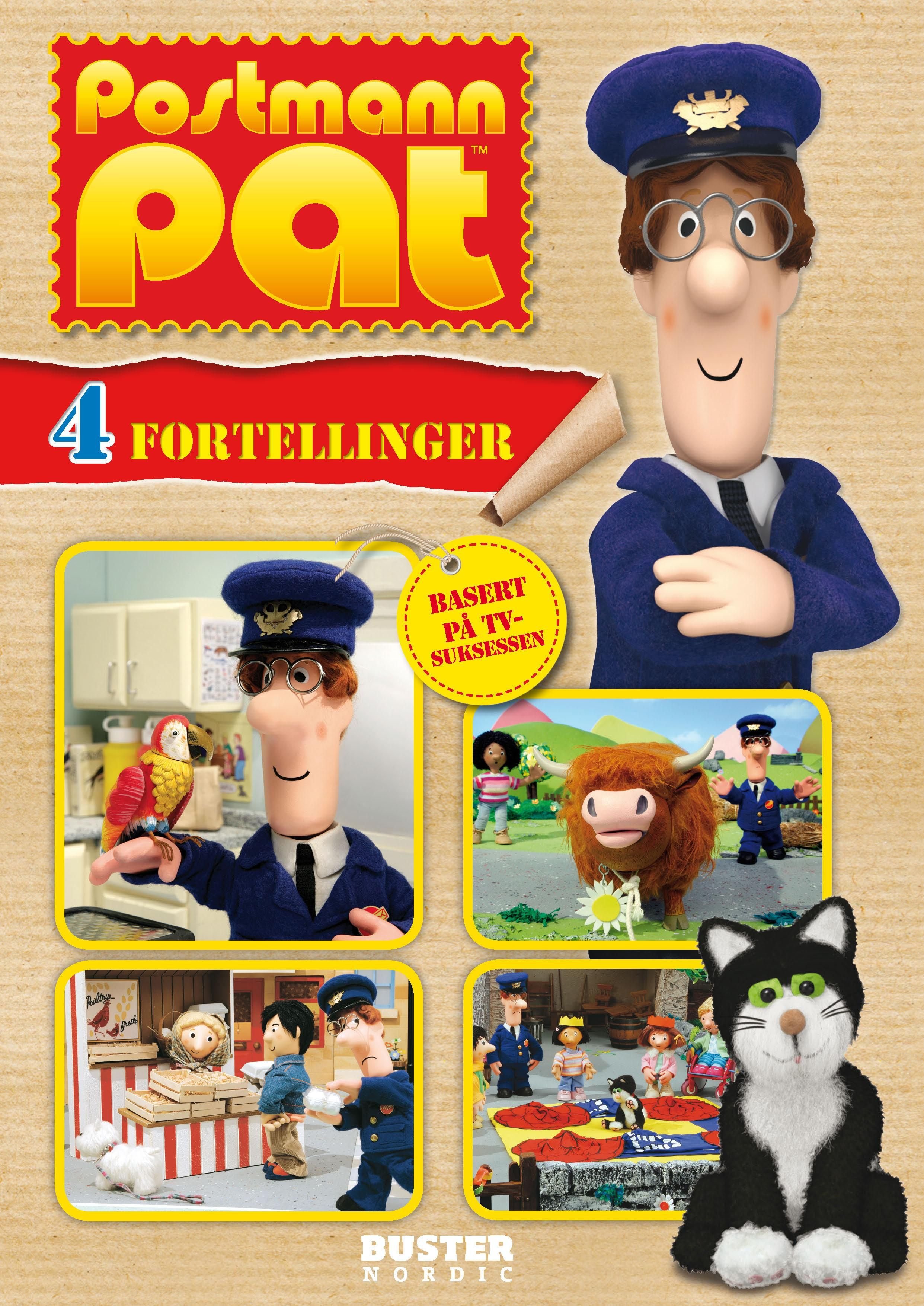 Postmann Pat - 4 fortellinger | Ark.no | Ark.no