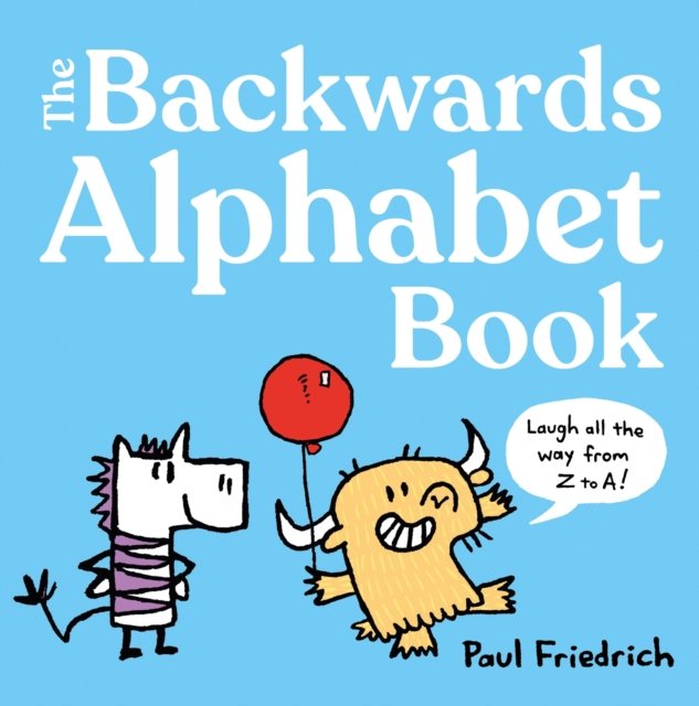 The Backwards Alphabet Book | Paul Friedrich | Ark.no