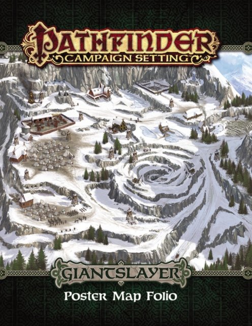 Pathfinder Campaign Setting: Giantslayer Poster Map Folio | Paizo Staf