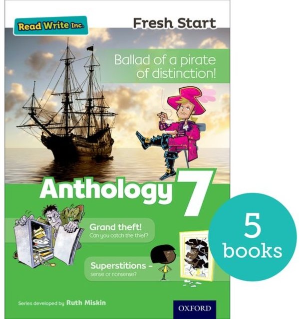 Read Write Inc. Fresh Start: Anthology 7 - Pack of 5 | Adrian Bradbury
