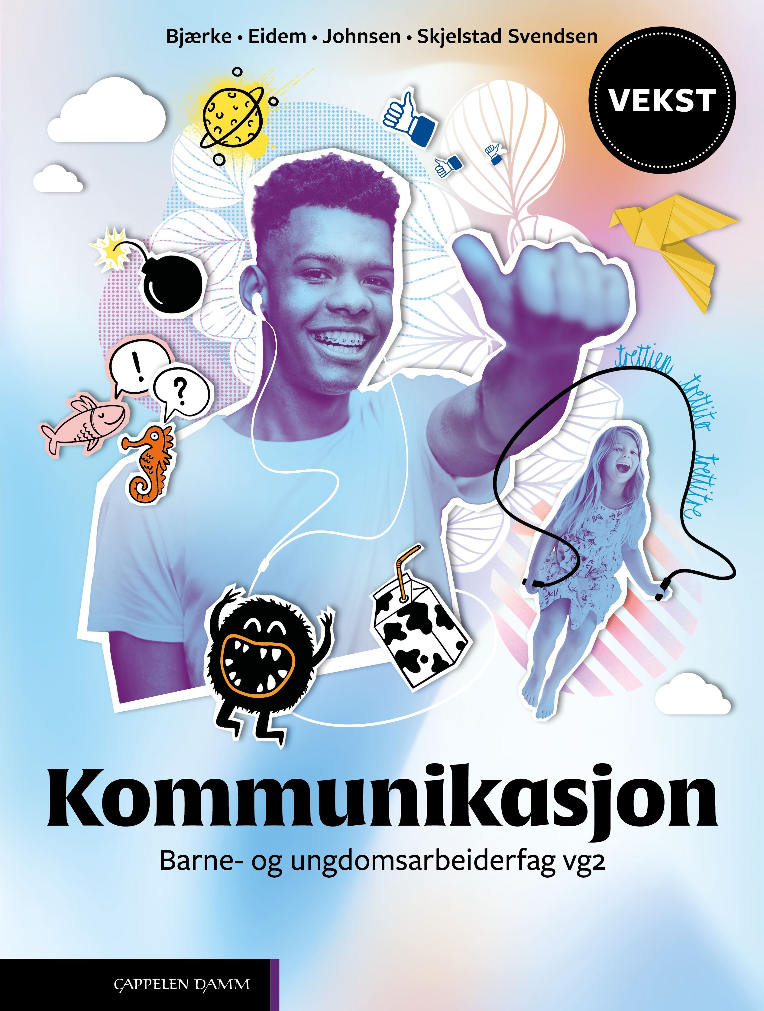 Kommunikasjon - barne- og ungdomsarbeidarfag vg2 | ARK Bokhandel