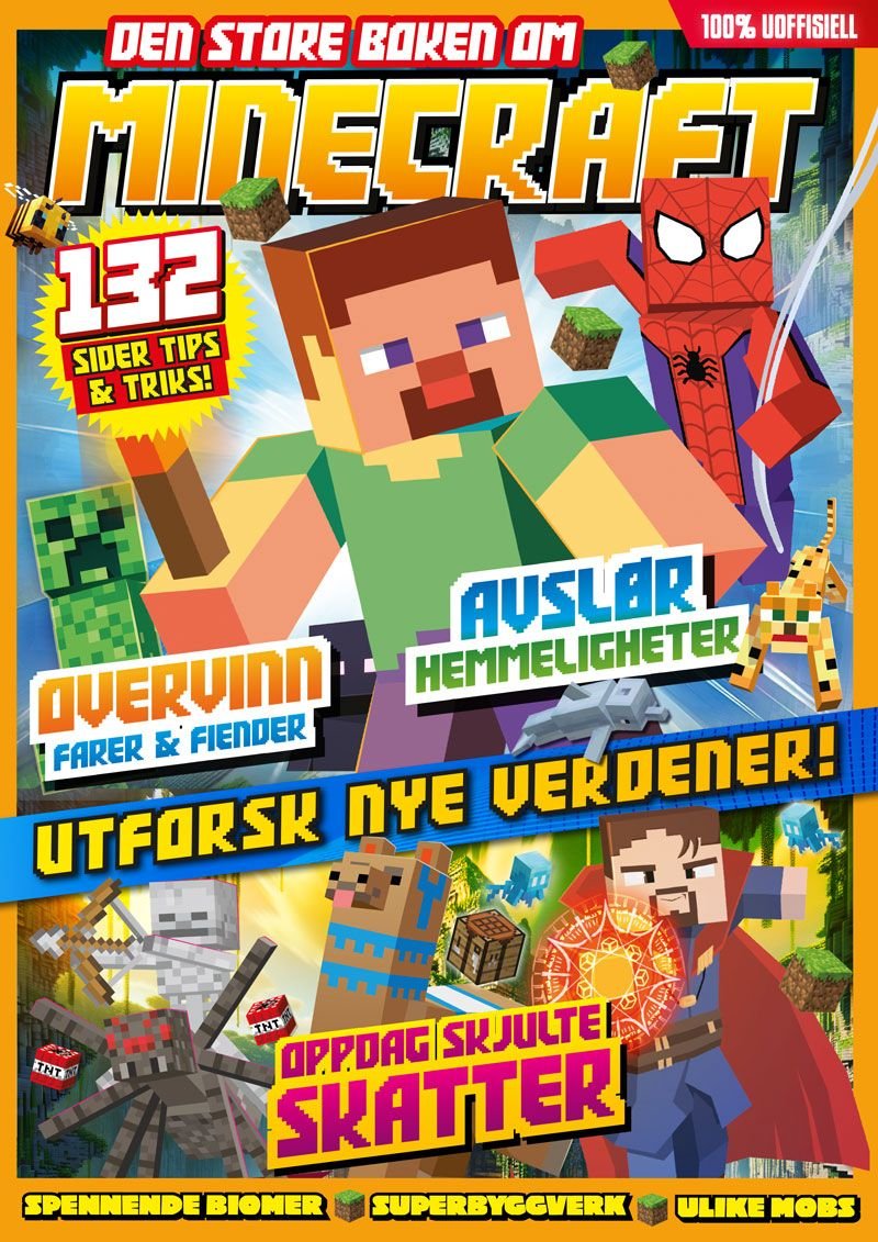 Den store boken om Minecraft | Ark.no