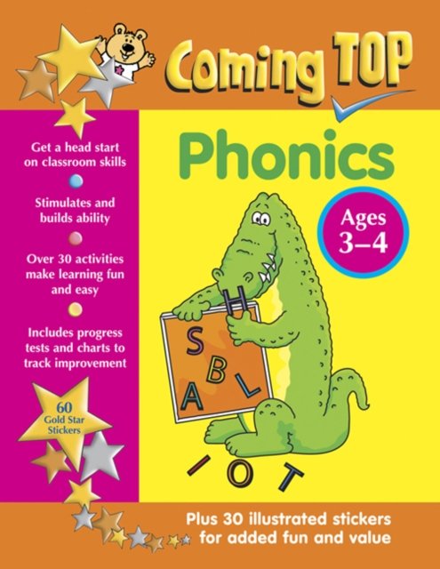 Coming Top: Phonics - Ages 3-4 | ARK Bokhandel