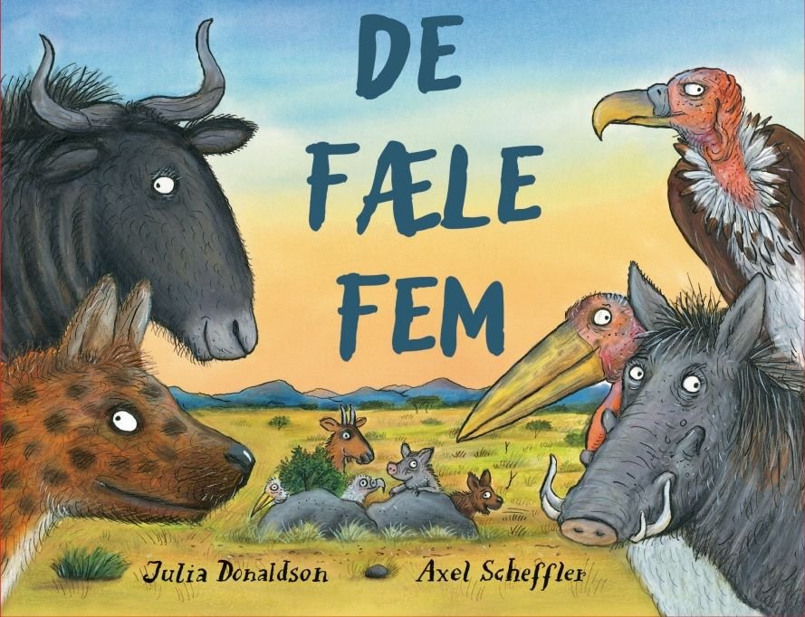 De fæle fem | Julia Donaldson | Ark.no