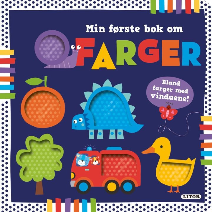 Min første bok om farger | Ark.no