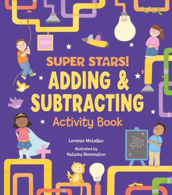 Super Stars! Adding and Subtracting Activity Book | ARK Bokhandel