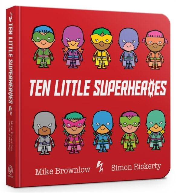 Ten Little Superheroes Board Book | Mike Brownlow | Ark.no