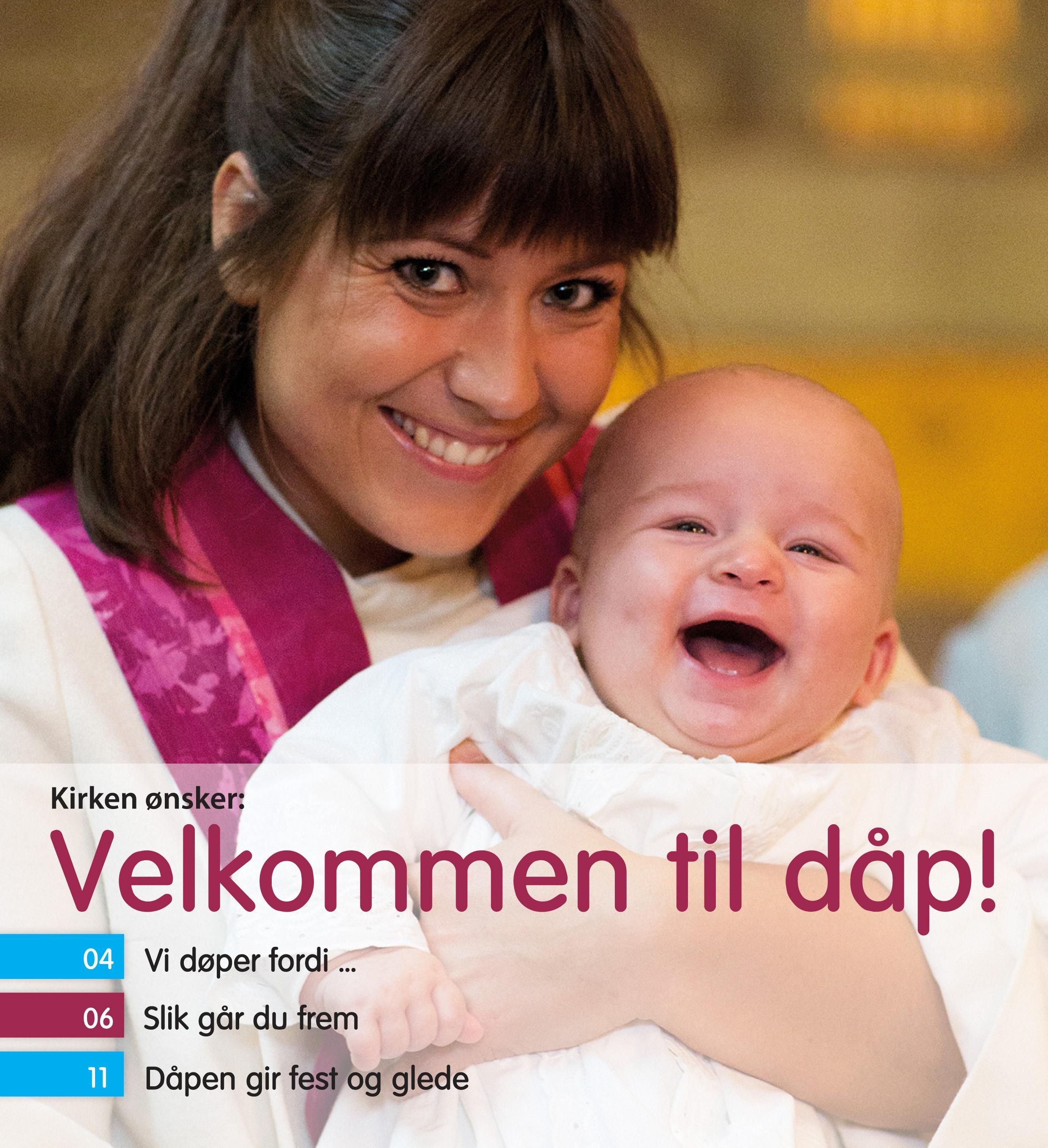 Kirken ønsker velkommen til dåp | ARK Bokhandel