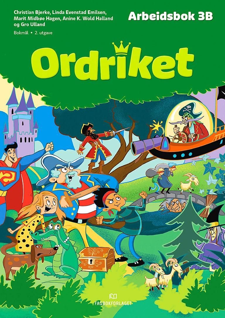Ordriket - Arbeidsbok 3B | ARK Bokhandel