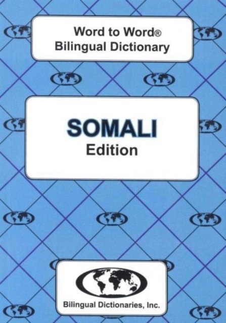 English-Somali & Somali-English Word-to-Word Dictionary | ARK Bokhandel