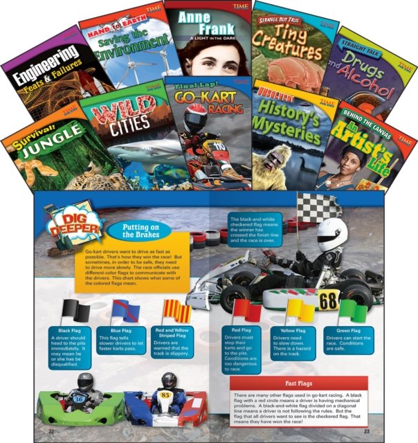 TIME FOR KIDS(R) Informational Text Grade 4 Readers Set 3 10-Book Set