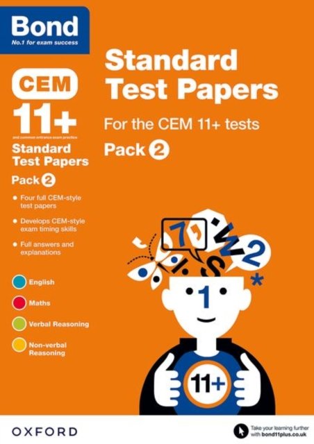 CEM: Bond 11+ Standard Test Papers: Ready for the 2025 Cambridge Selec