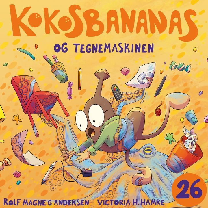 Kokosbananas og tegnemaskinen | Rolf Magne G. Andersen | ARK.no