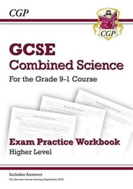 GCSE Combined Science Exam Practice Workbook - Higher (includes answers) | ARK Bokhandel