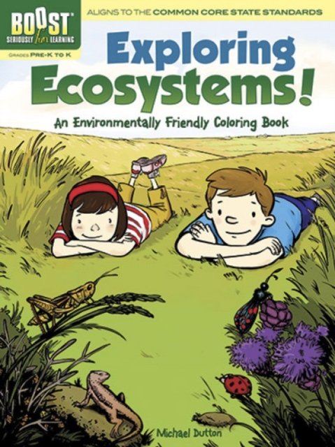 Boost Exploring Ecosystems! an Environmentally Friendly Coloring Book ...