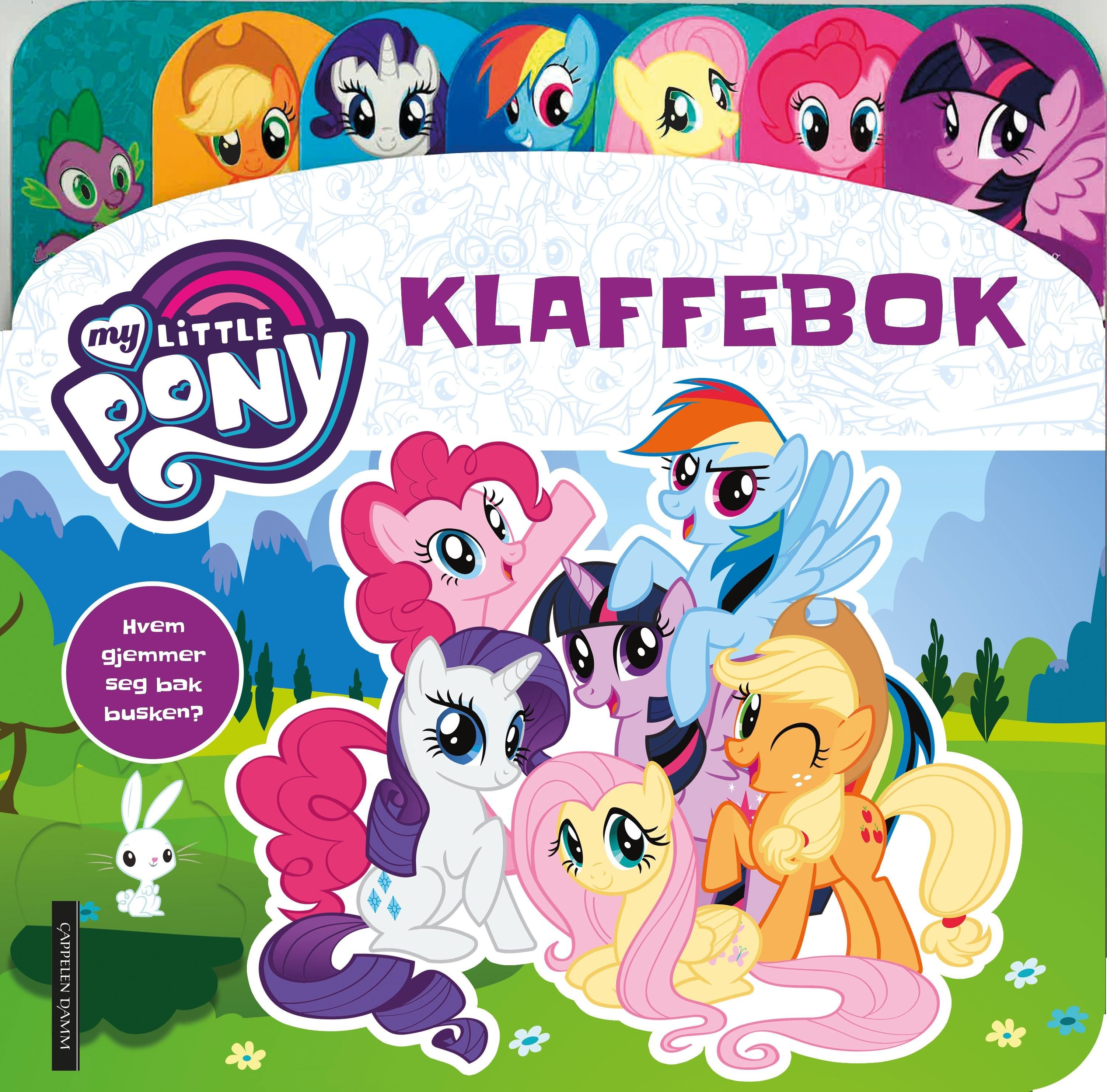 My little pony klaffebok | ARK Bokhandel
