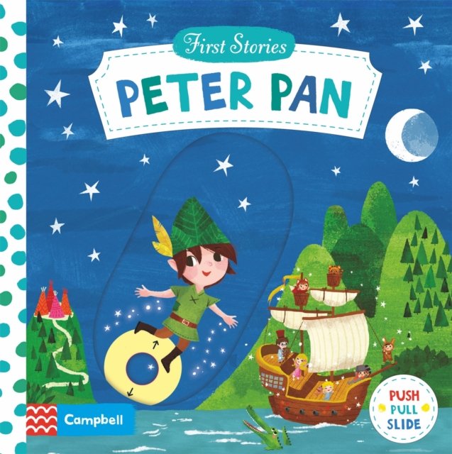 Peter Pan - A Push, Pull, Slide Book | ARK Bokhandel