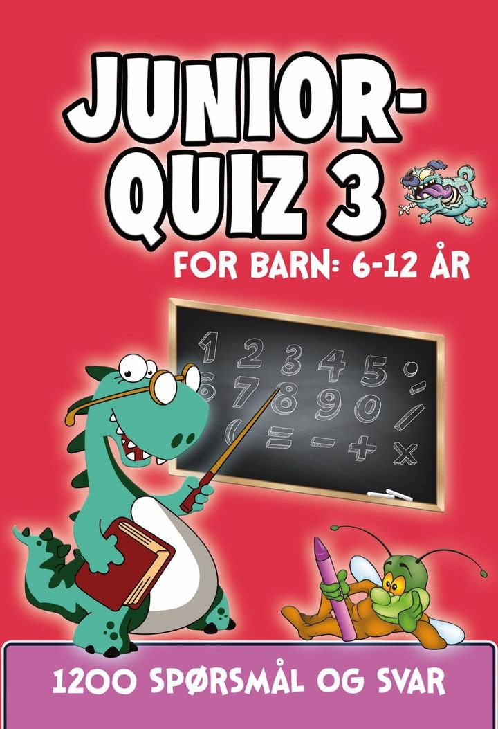 Juniorquiz for barn 3 - for barn: 6-12 | Ark.no | Ark.no