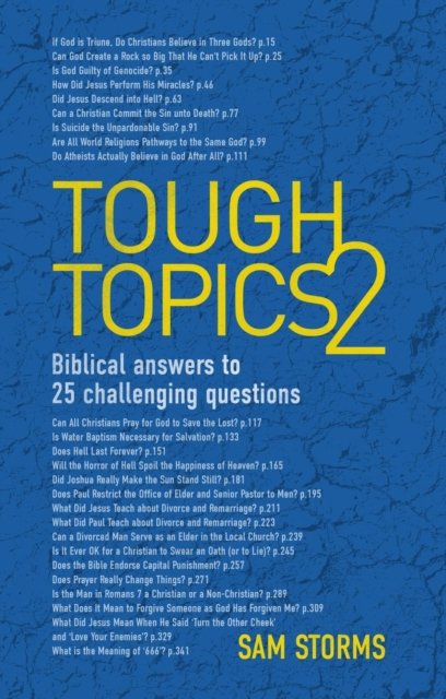 Tough Topics 2 - Biblical answers to 25 challenging questions | ARK ...