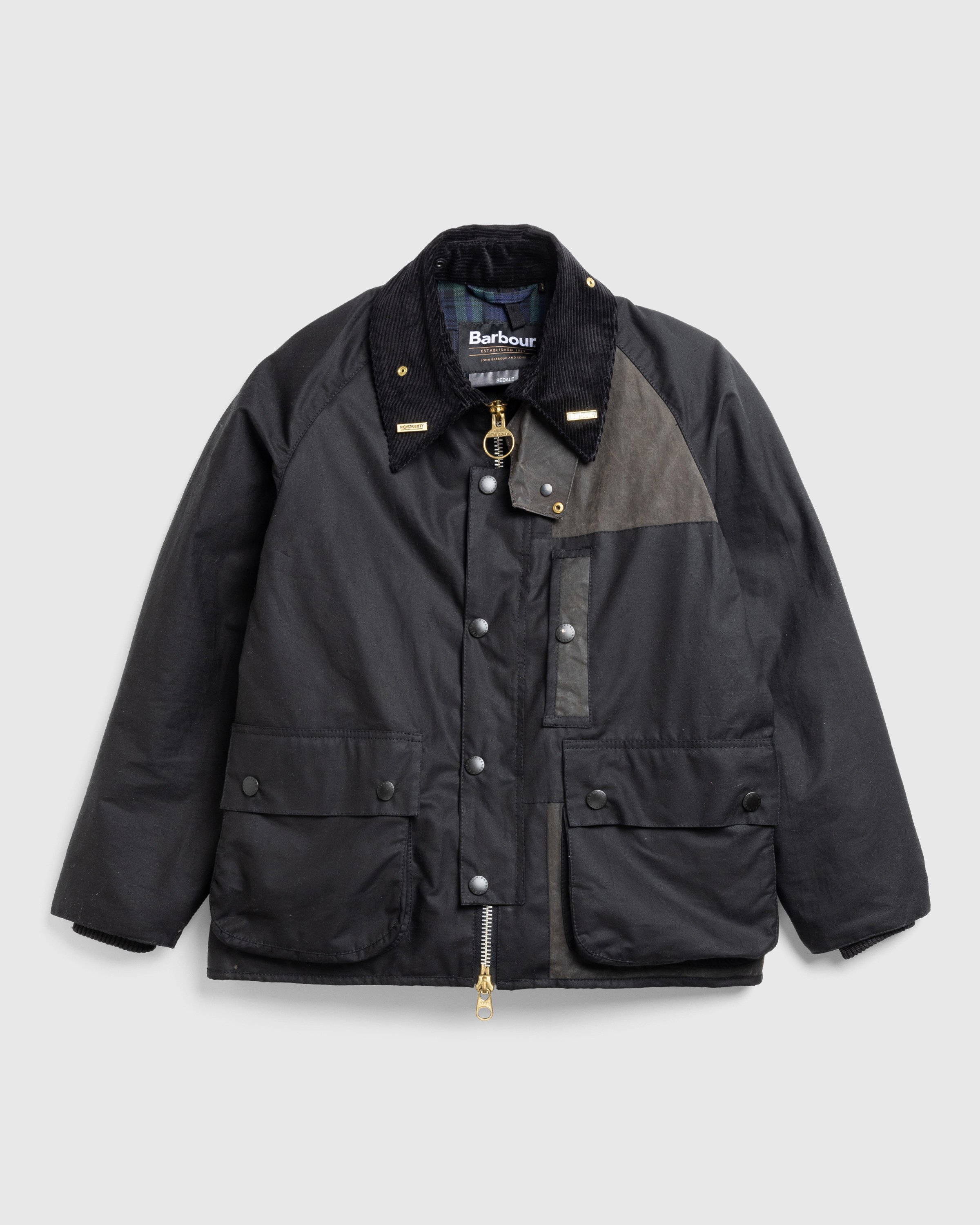 Barbour x Highsnobiety – Re-Loved Bedale Jacket Size 38 (M) Black ...