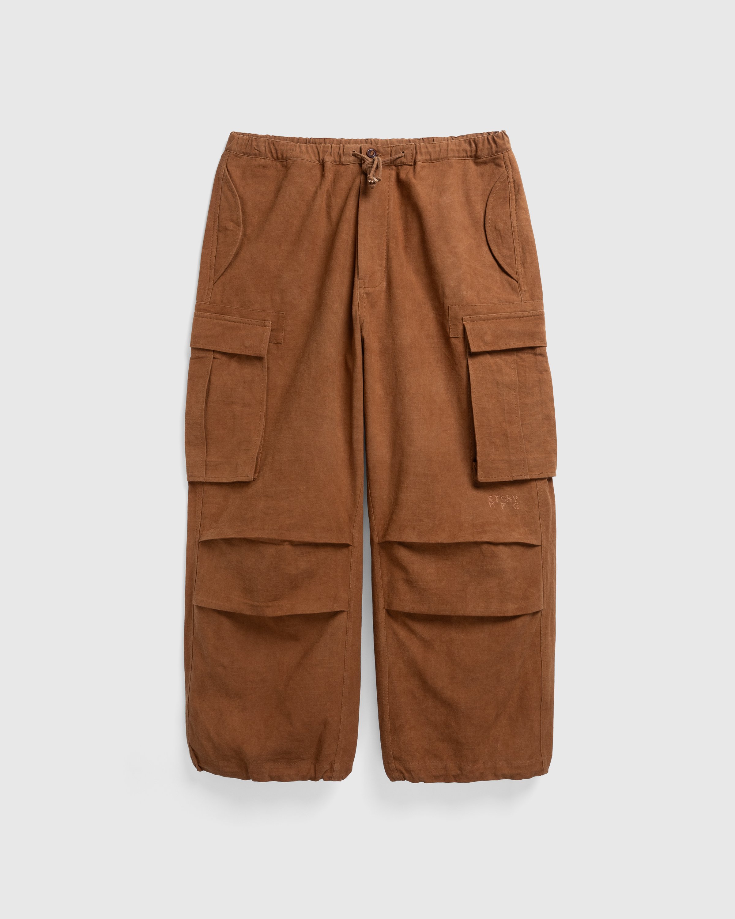 Story mfg. – Peace Pants Bark Brown Slub | Highsnobiety Shop
