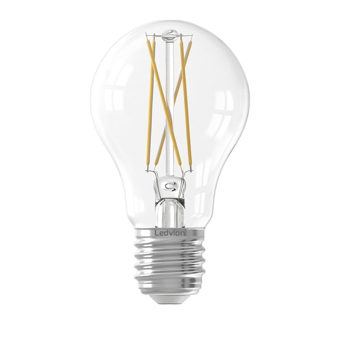 Dimmable E27 LED Lamp Filament - 7.5W - 2700K - 806 Lumen