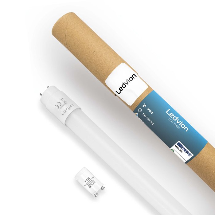 LED Tube 5ft - LumiLEDs - 15W - 4000K - 2400 Lumen - High Efficiency