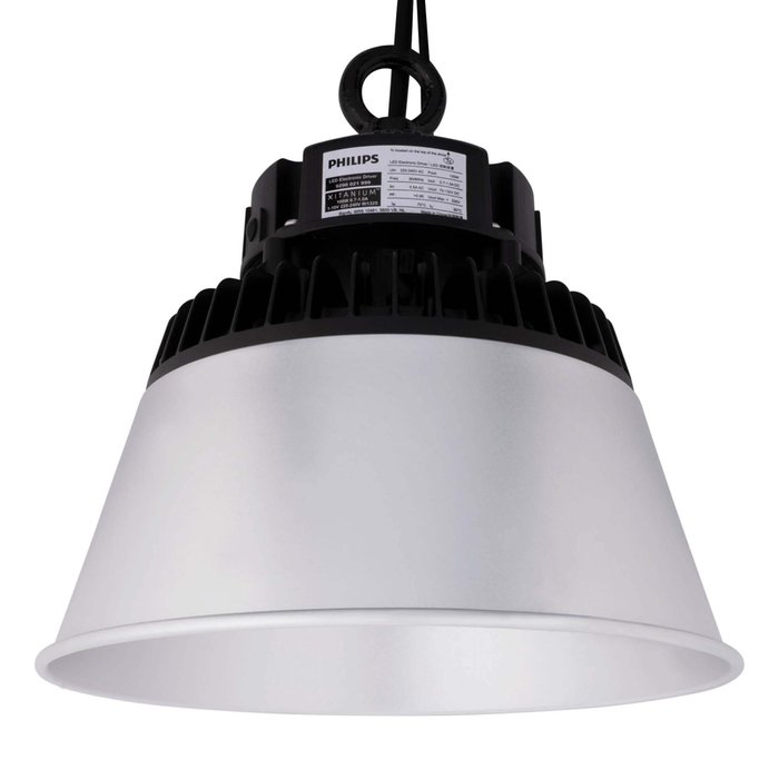 High Bay LED lamp 100W / 80W / 55W with Reflector - Philips Driver - 90°