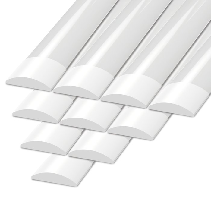 10 Pack - LED Batten 120 cm - 30W - 4200 Lumen - 6500K - Voordeelverpakking