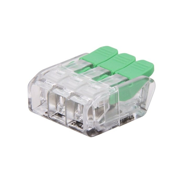 Lasklem / Verbindingsklem - 3-voudig - 0.2x4mm²