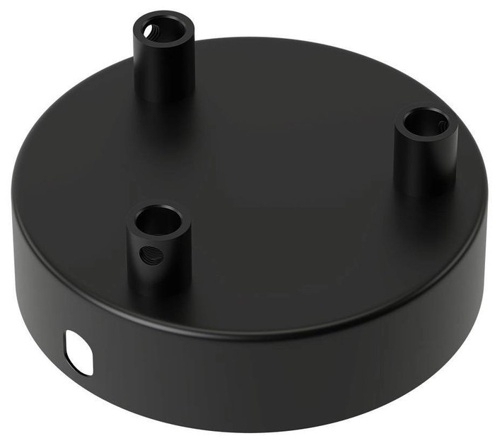 Calex Ceiling Plate Black – 3 Cords