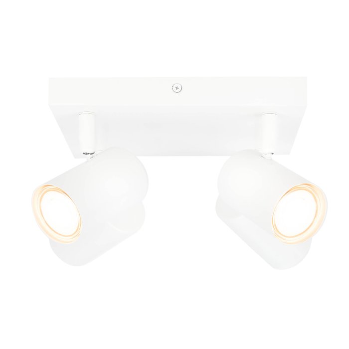 LED Ceiling Spotlight White 4-light - Dimmable - 3W - 2700K - Tiltable