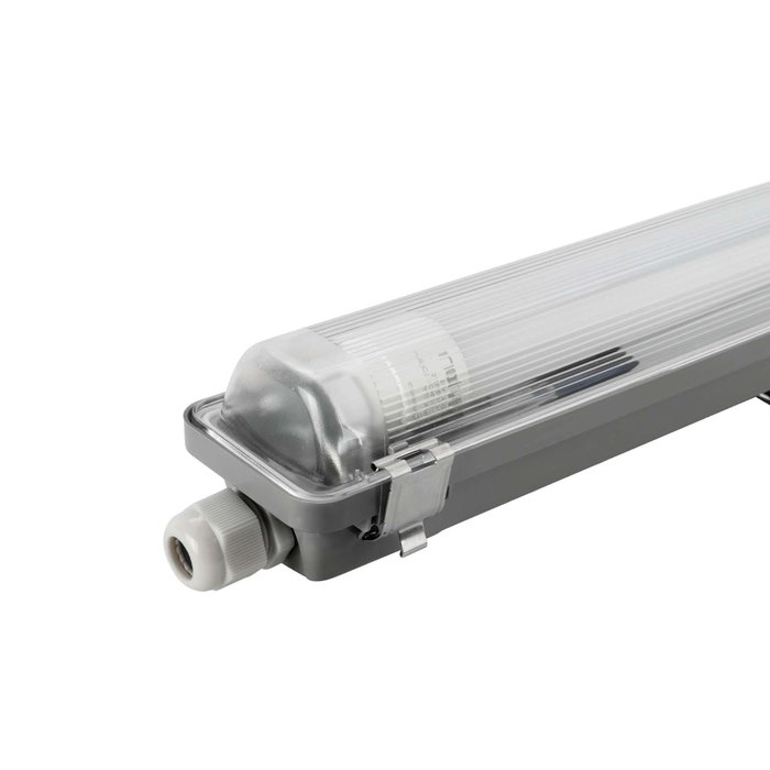 2ft LED Batten - 6.3W - 6500K - Daylight - T8 Fixture - IP65