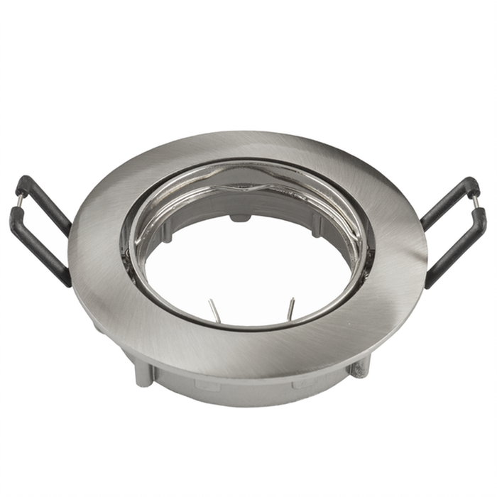 GU10 Inbouwspot Rond - GU10 Fitting - RVS - ø82mm