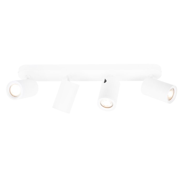 LED Ceiling Spotlight White 4-light - Dimmable - 3W - 2700K - Tiltable