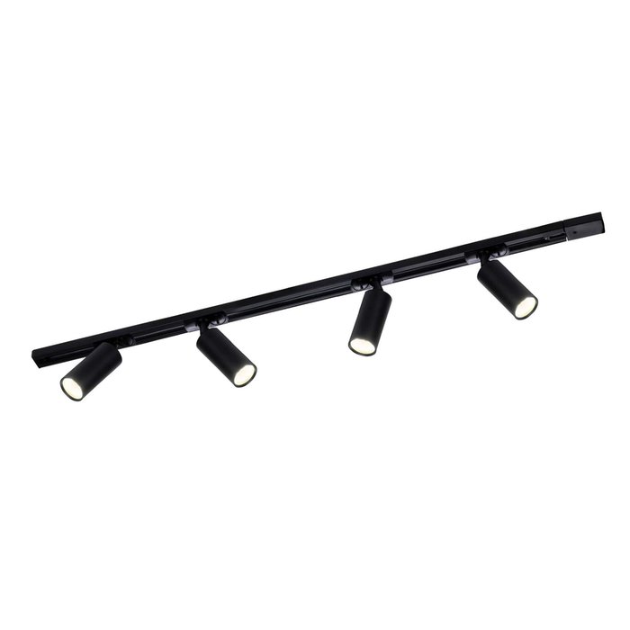 1m LED Track Lighting - Incl. 4 Track Spotlights - Dimmable - 1 phase