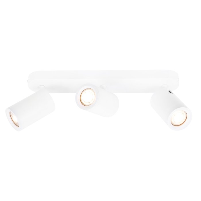 LED Ceiling Spotlight White Trio - Dimmable - 3W - 2700K - Tiltable
