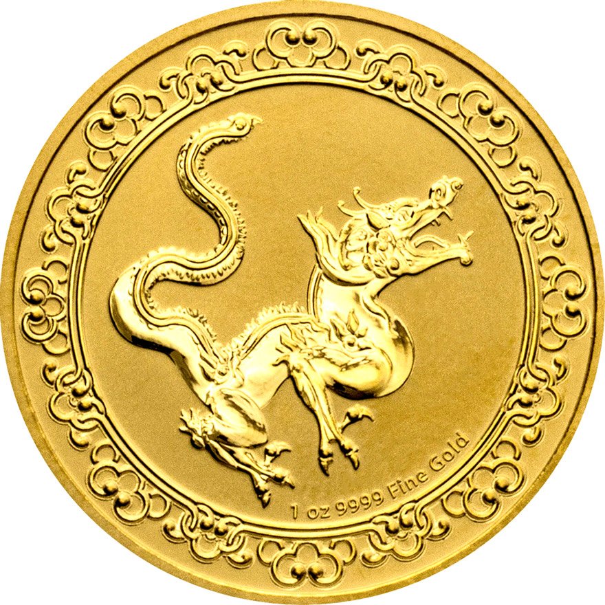 Celestial Animals - Gold Yellow Snake 1 oz - 2020