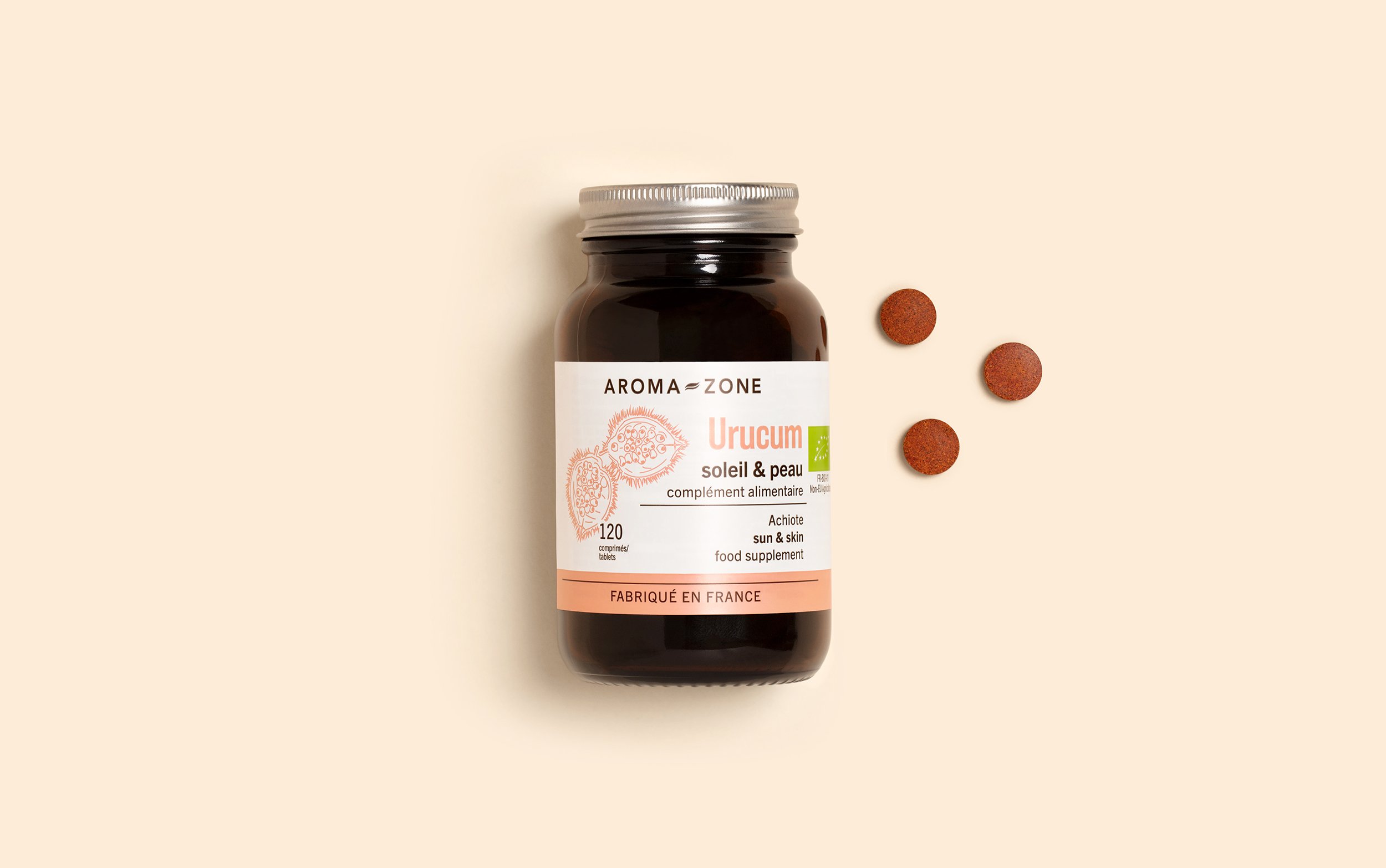 Urucum en comprimé : complément alimentaire - Aroma Zone