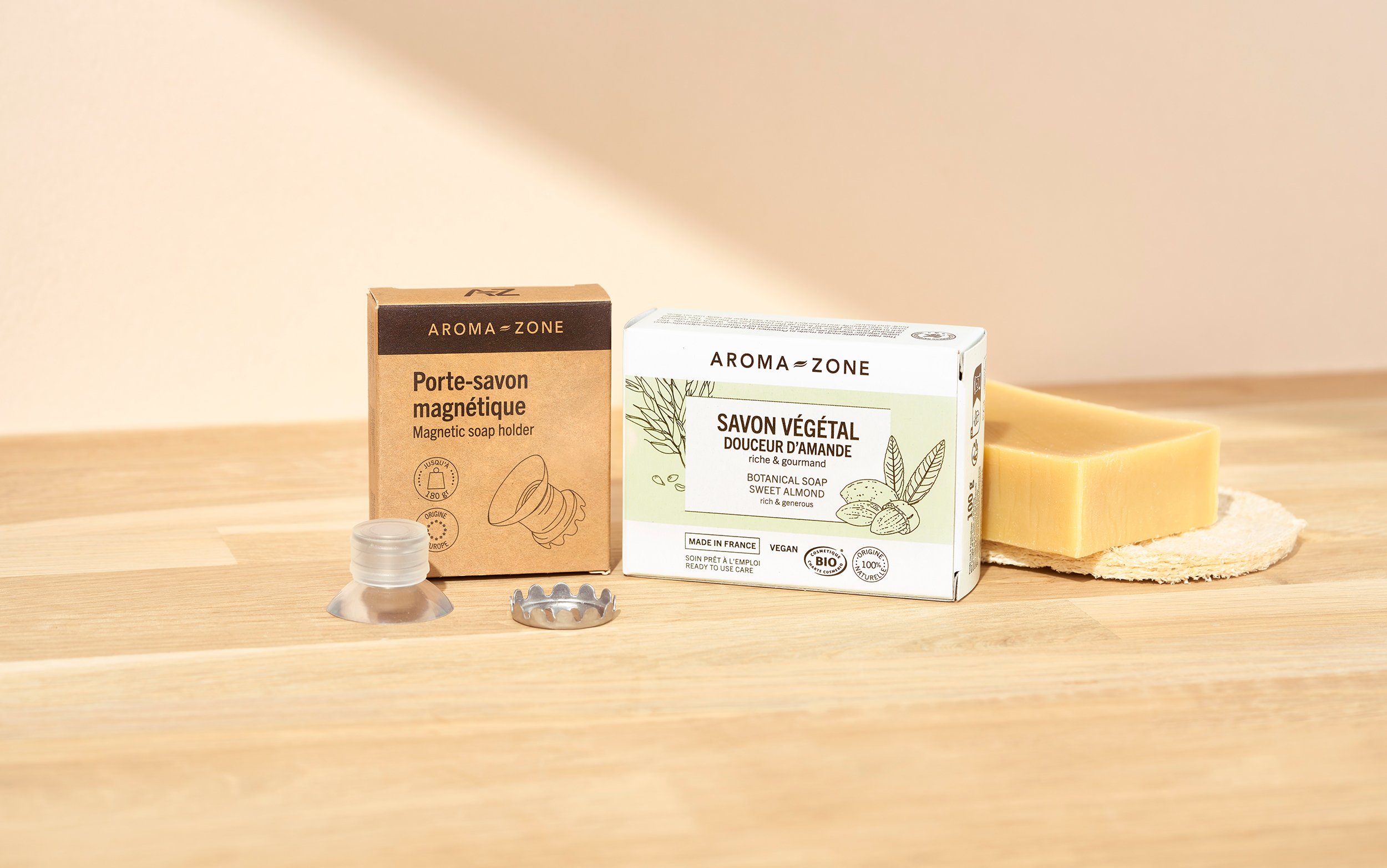 Duo Savon & Porte-Savon - Aroma-Zone
