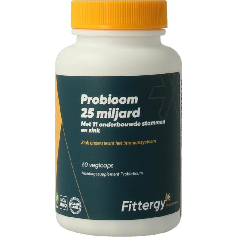 Fittergy Probioom kuur 25 miljard 60vc - Medicijnen.nl